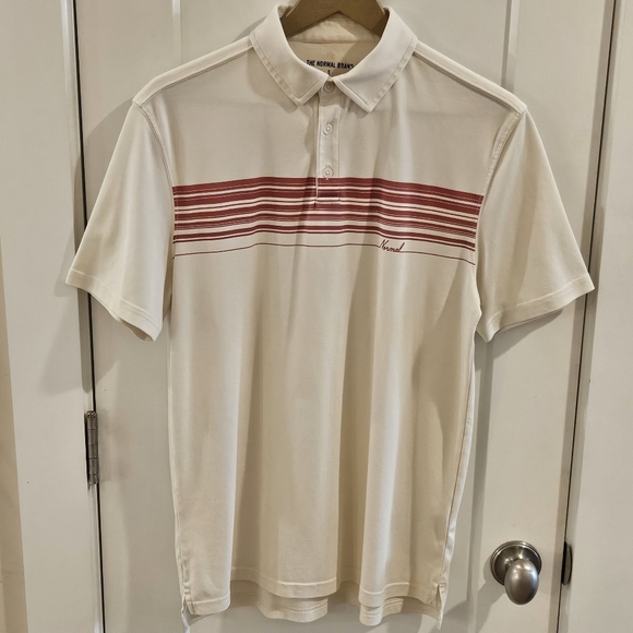 The Normal Brand | Shirts | The Normal Brand Script Performance Golf ...